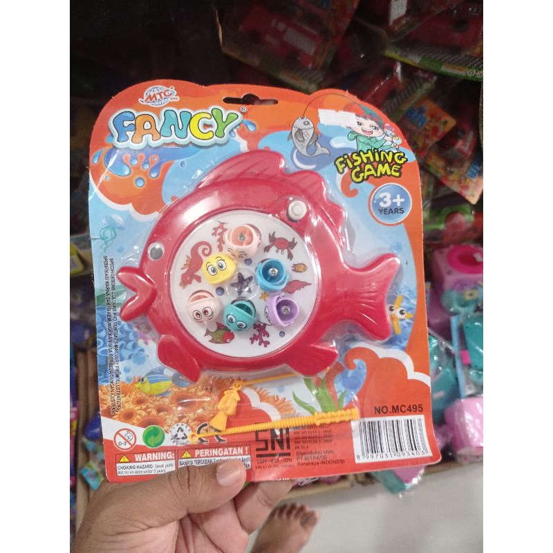 Jual mainan pancing ikan putar mitraco | Shopee Indonesia