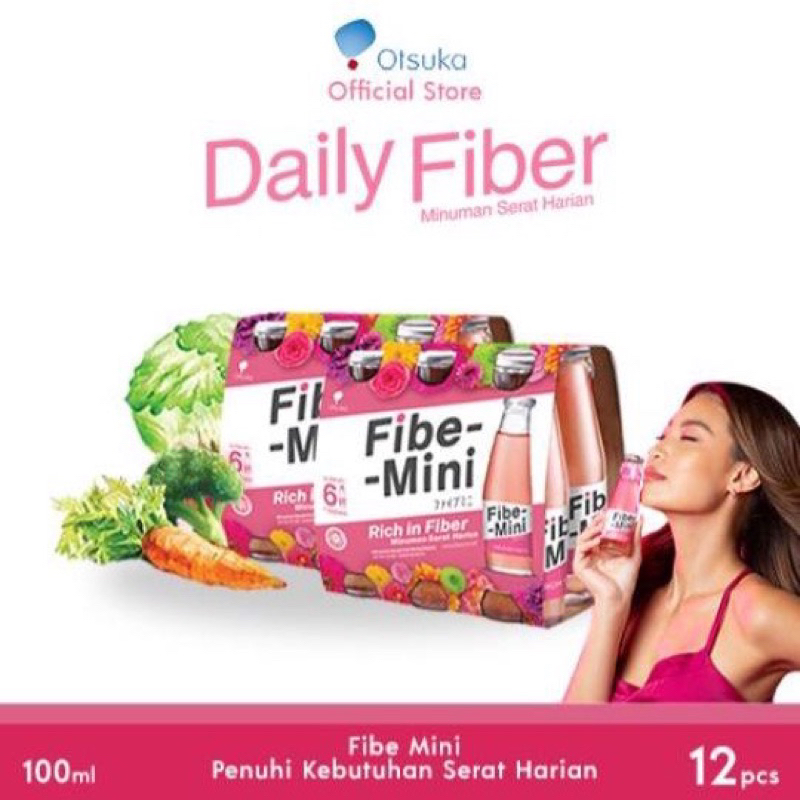 Jual FIBE MINI 100 ml isi 12 Botol | Shopee Indonesia