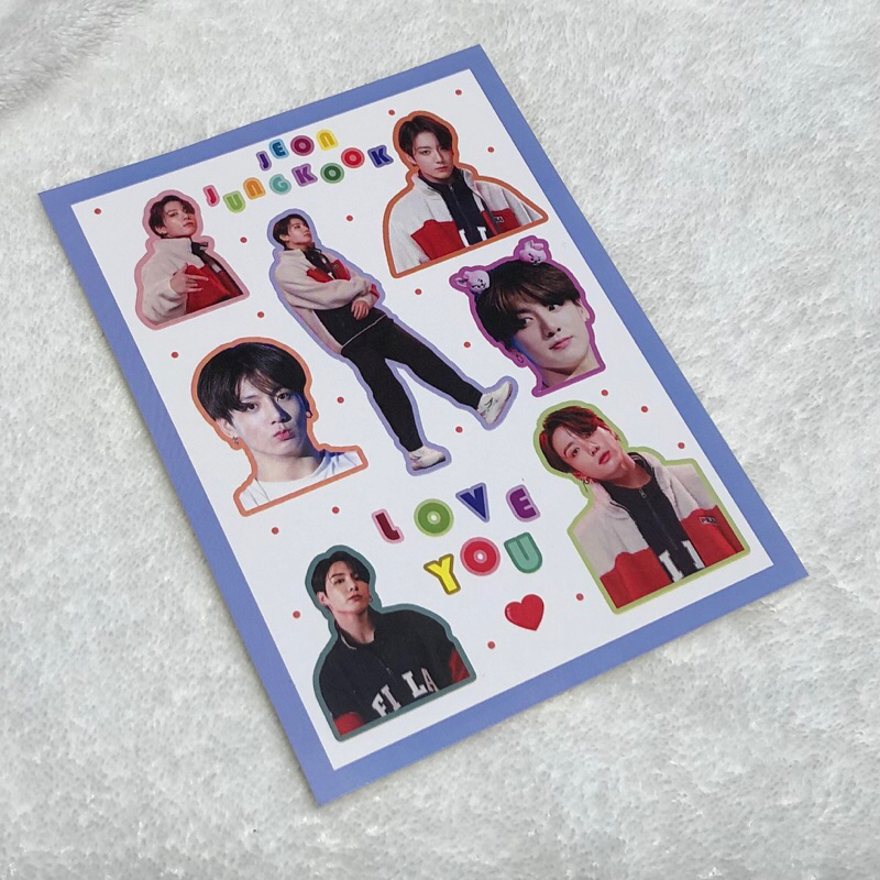 Jual Stiker kpop // Bangtan/ EXO/ NCT Dream/ Stiker custom/ Freebies ...