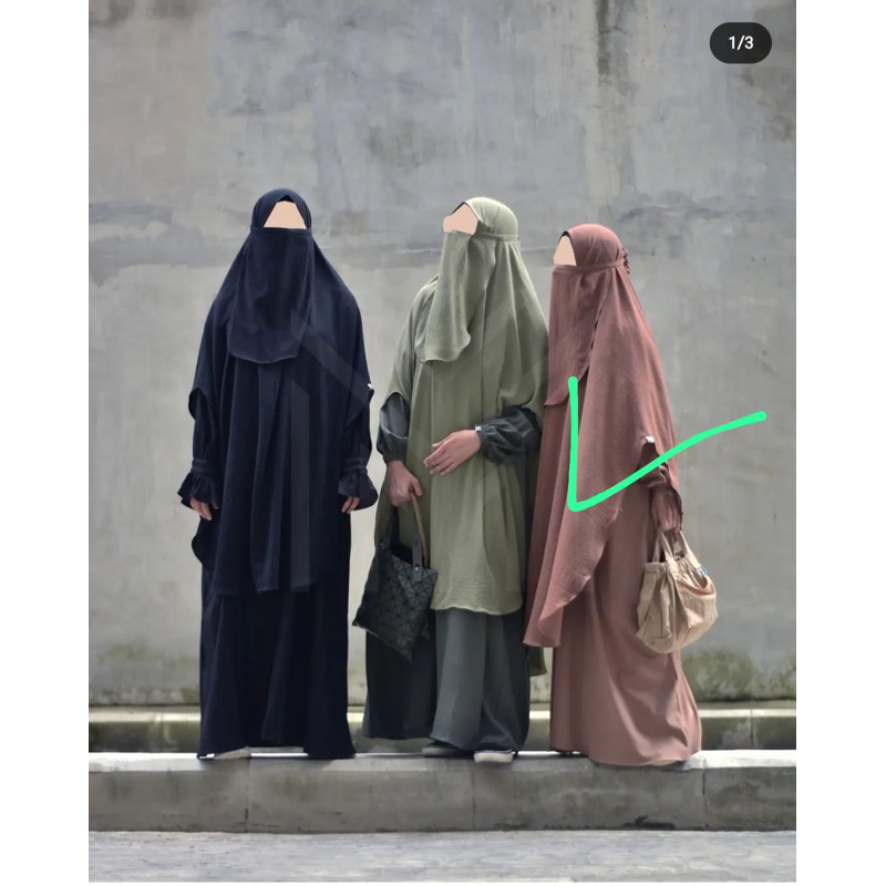 Jual khimar mina cocoa dan army by khimaryumnaa | Shopee Indonesia