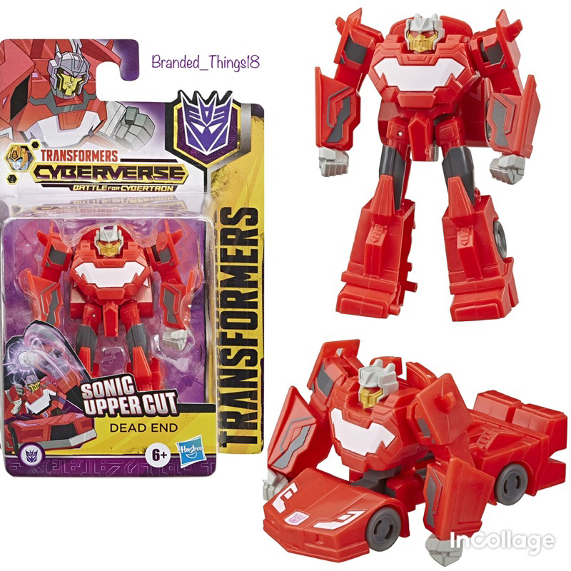 Jual Transformes Robot Cyberverse Sonic Upper Cut Dead end Cybertron ...