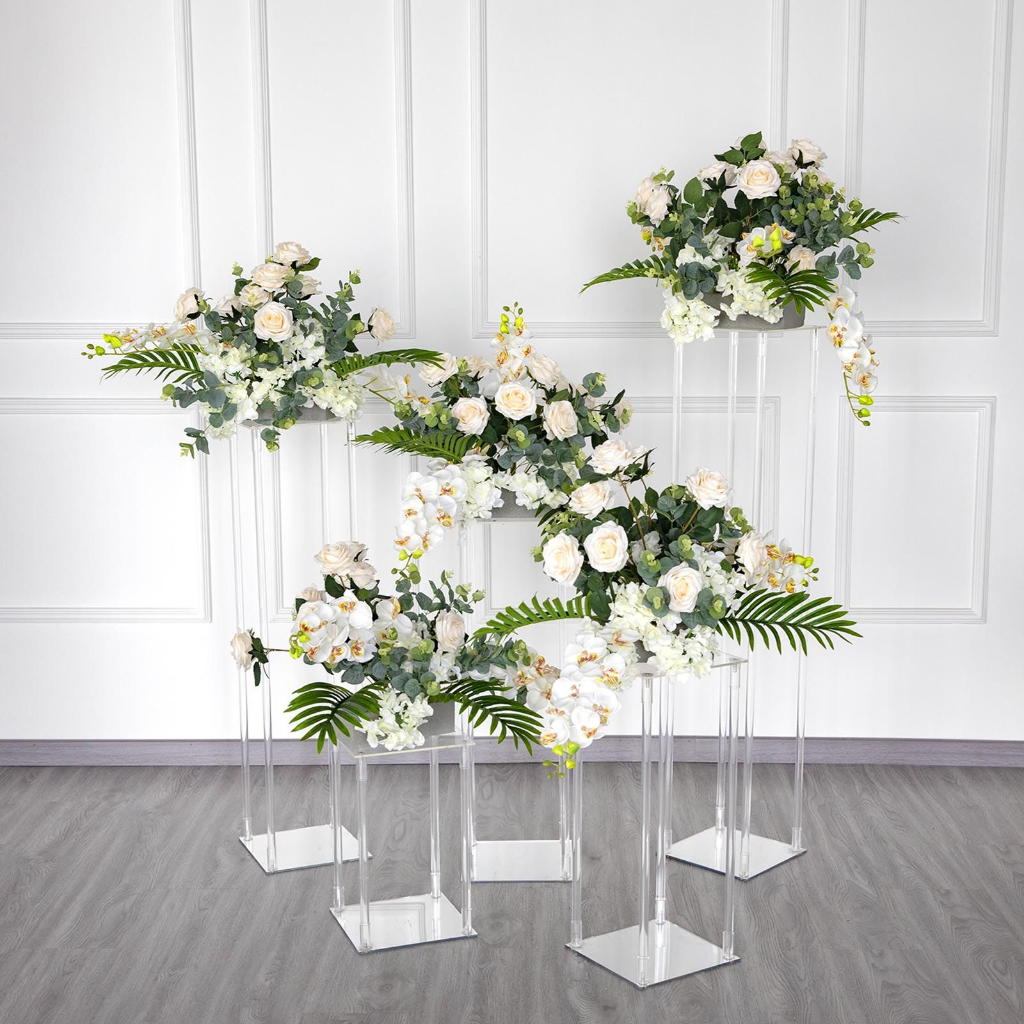 Jual Dekorasi Pesta Pernikahan Wedding Decoration Rectangular Table Top ...