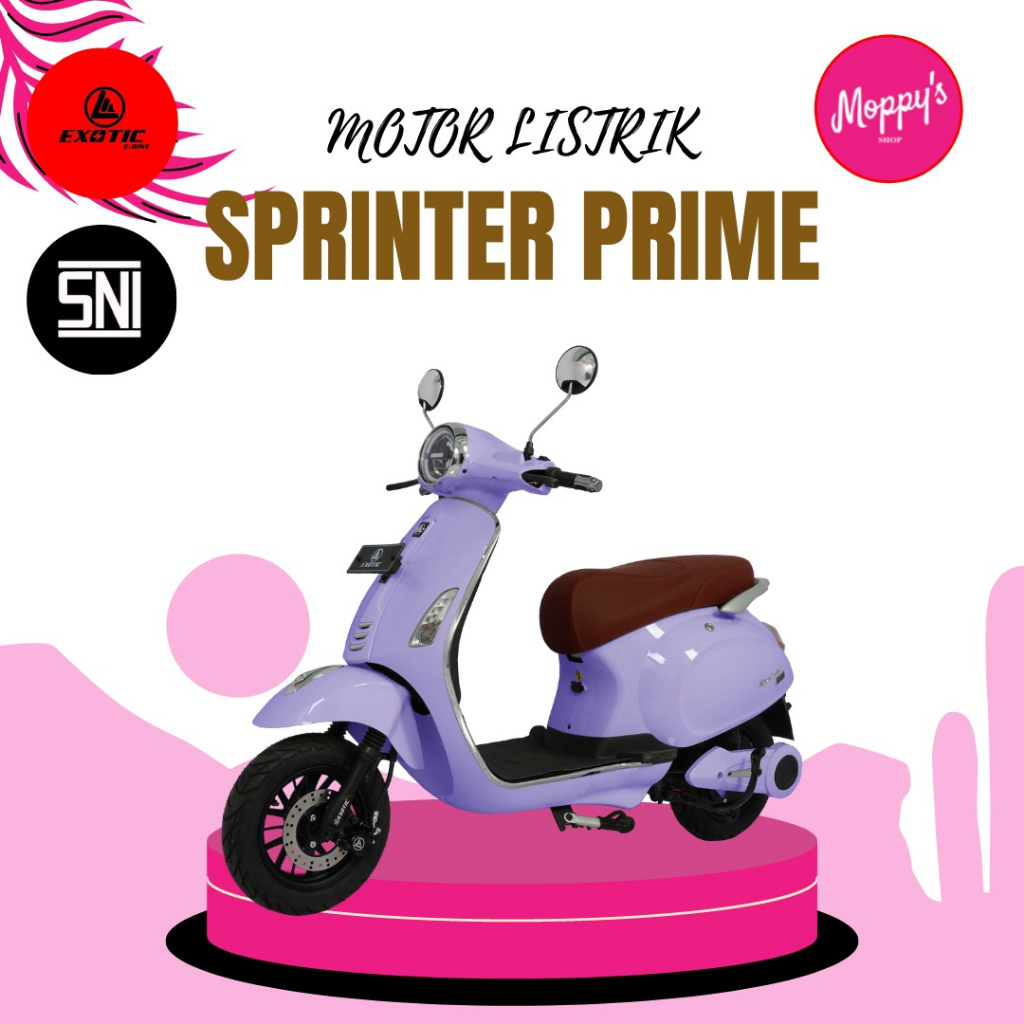 Jual MOTOR LISTRIK EXOTIC SPRINTER PRIME | Shopee Indonesia