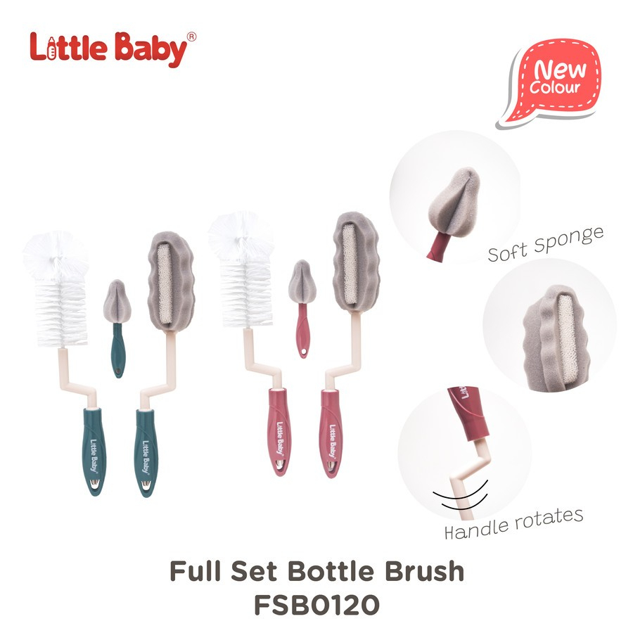 Jual Full Set Bottle Brush Sikat Botol Little Baby |Sikat Botol ...