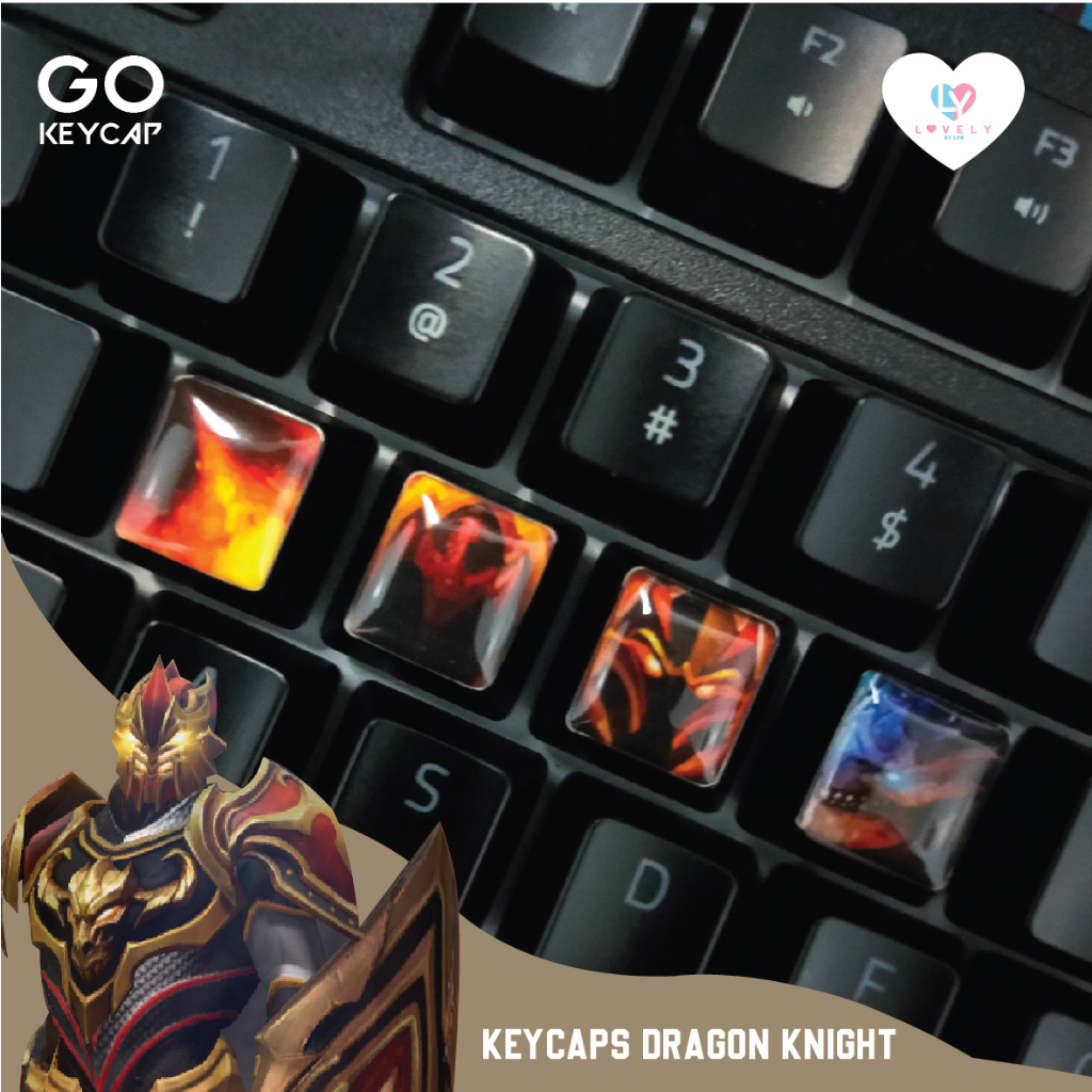 Jual Keycaps PBT Dota 2 Dragon Knight Ability | GO KEYCAPS | Shopee ...