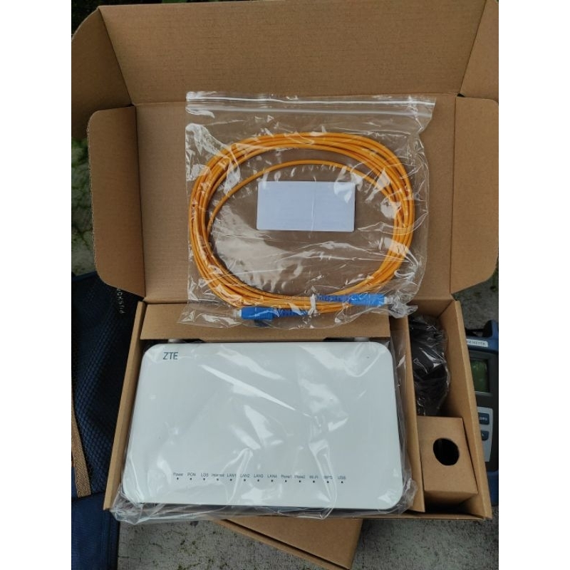 Jual ONT/Router/Modem ZTE F609 v3 GPON. BONUS TPLINK WR840N | Shopee ...