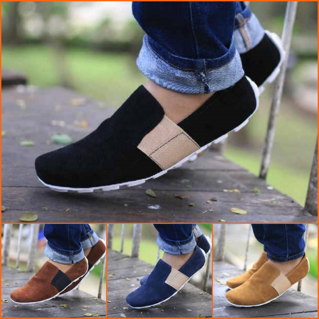 Jual RECOMENDED !! Sepatu Casual Slop Pria - Slip On Pria - Casual ...
