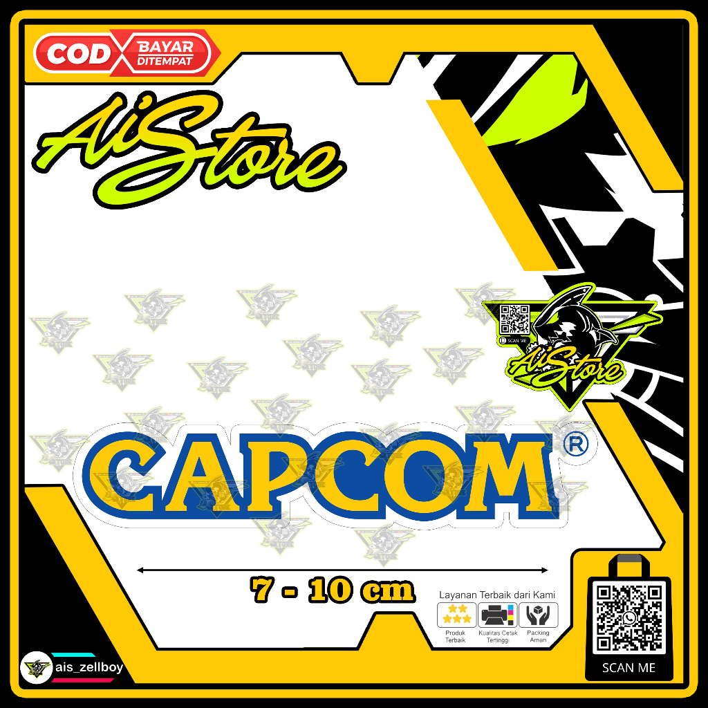 Jual Stiker Capcom | Shopee Indonesia