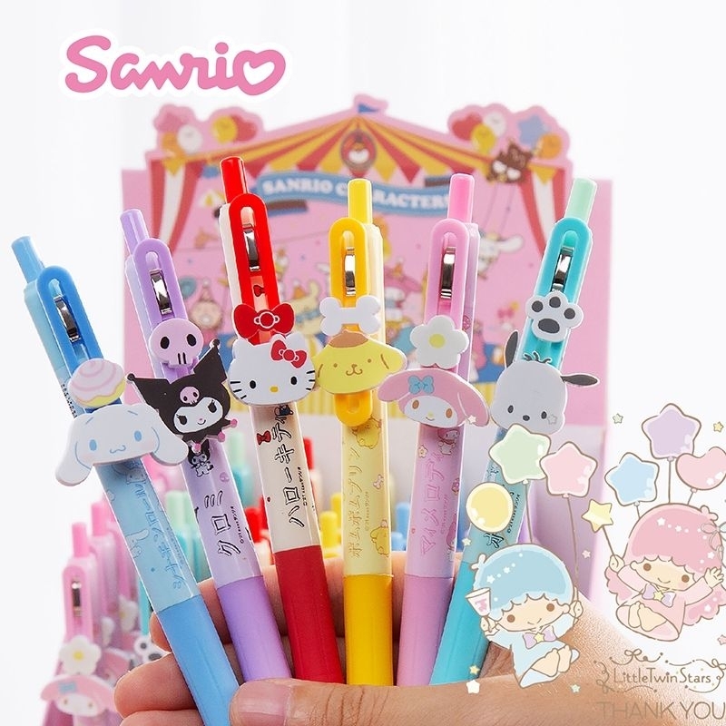 Jual Pulpen SANRIO Klip Pensil Mekanik Stabilo 2 Warna Bolpen Boneka ...