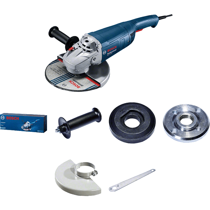 Jual BOSCH GWS 220-230 / MESIN GERINDA 9" / LARGE ANGEL GRINDER ...