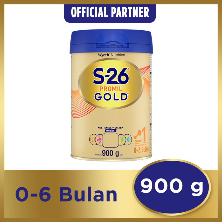Jual Susu S26 Promil Gold Tahap 1 kemasan 900gr | Shopee Indonesia