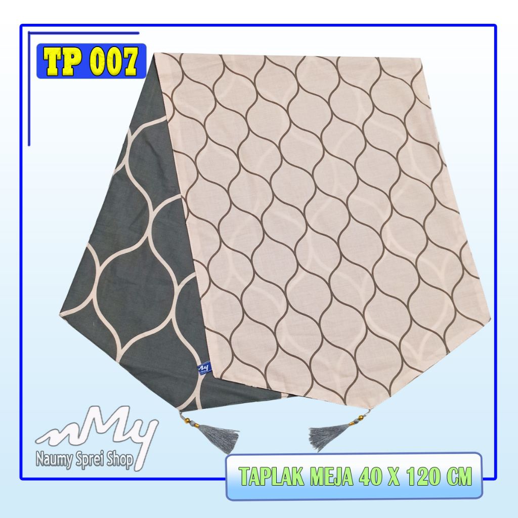 Jual TAPLAK MEJA Table Runner Aesthetic Ukuran 120x40 TAPLAK MEJA Tamu Homemade [TP001-TP040 ...
