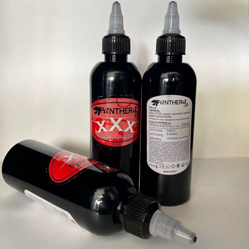 Jual Original Panthera Tattoo Ink XXX Tribal Black Tinta Tato Panthera ...
