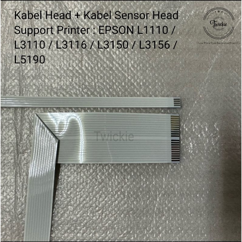 Jual Kabel Head + Kabel Sensor Head EPSON L1110 / L3110 / L3116 / L3150 ...