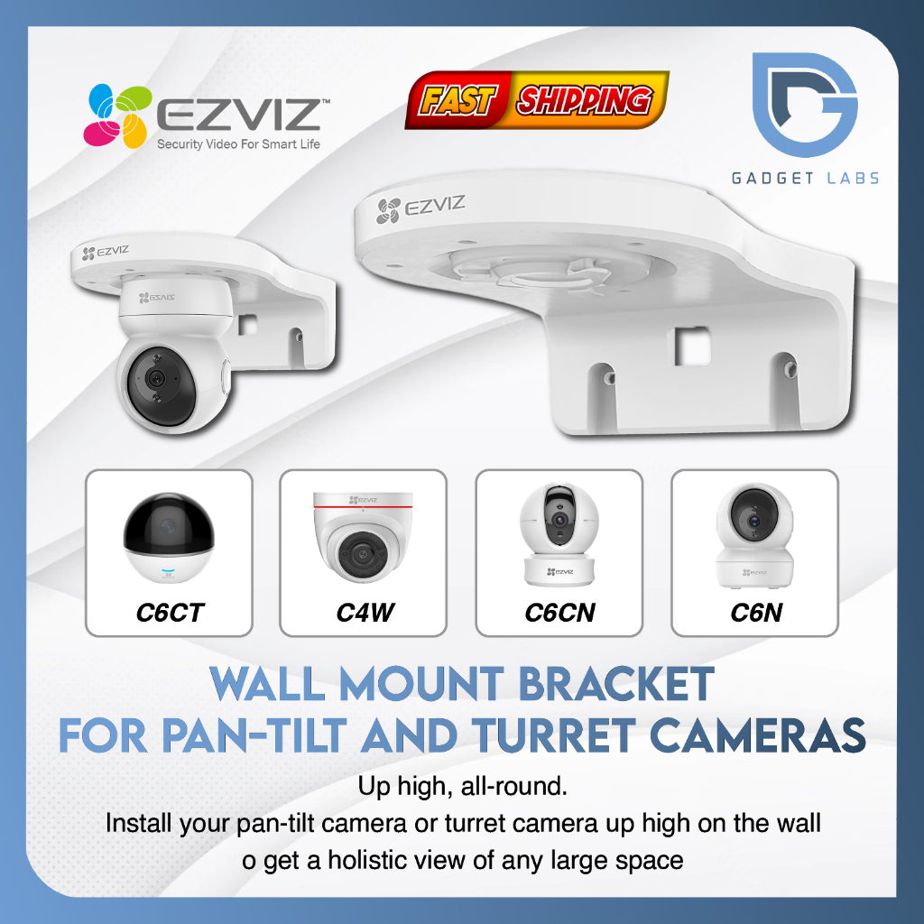 Jual Ezviz Wall Mount Bracket Mounting Original - for C6N C6TC C6CN TY1 ...