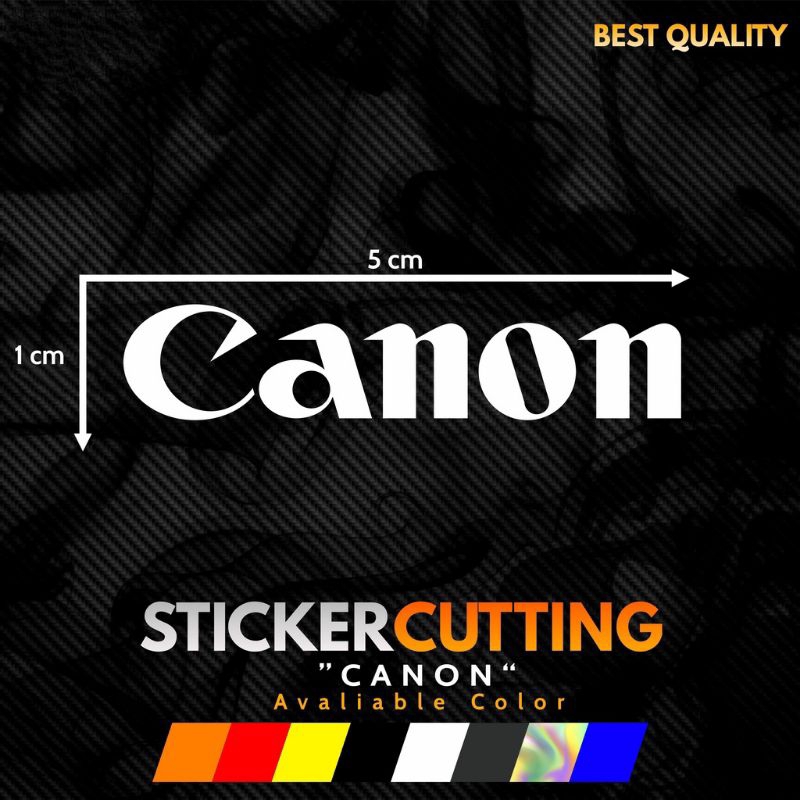 Jual STICKER STICKER CUTTING LOGO CANON | Shopee Indonesia