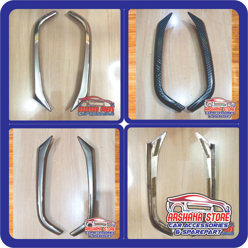Jual List Garnish Bumper Bemper Grill Depan Avanza & Xenia 2019-2021 ...