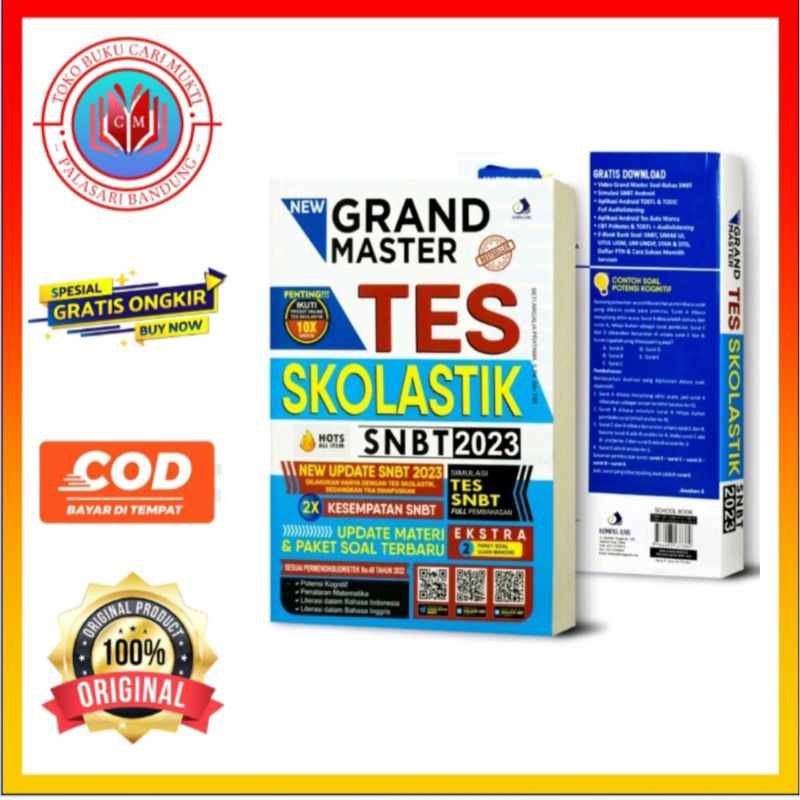 Jual Buku New Grand Master Tes Skolastik Snbt 2023 Shopee Indonesia