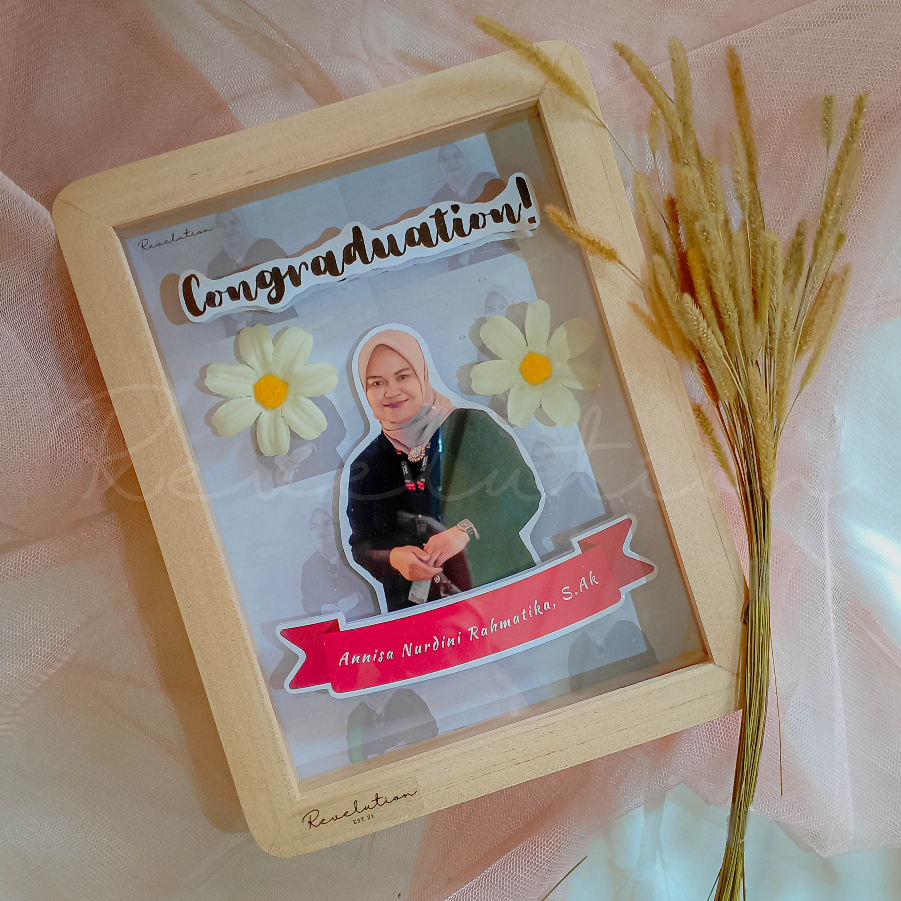 Jual Pop up 3d frame custom hiasan meja bingkai custom | Shopee Indonesia