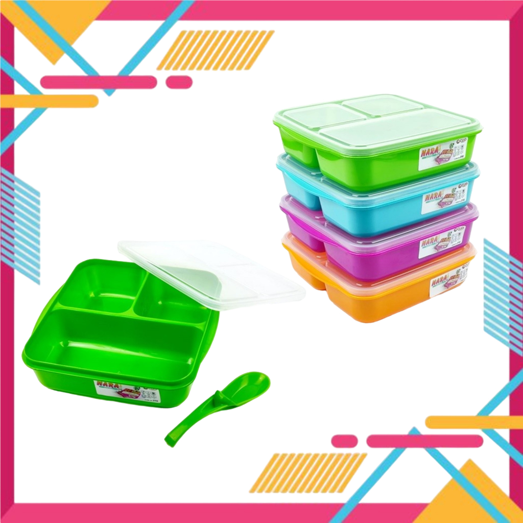 Jual Tempat Makan/kotak makan/Lunchbox Clio Nara | Shopee Indonesia