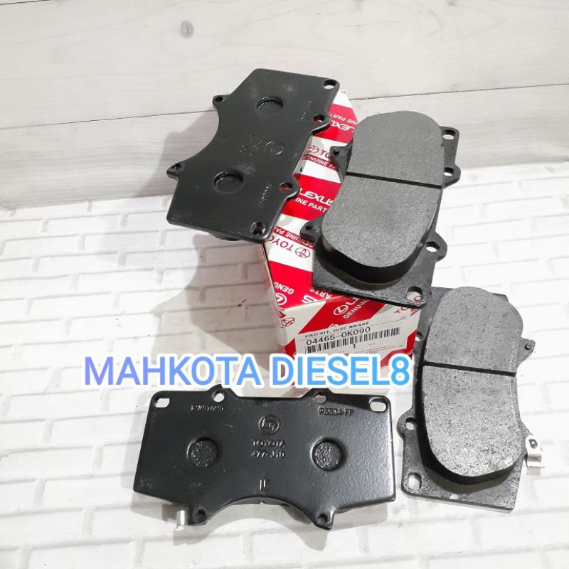 Jual KAMPAS REM DEPAN HILUX REVO BRAKE PAD HILUX REVO FORTUNER VRZ ...