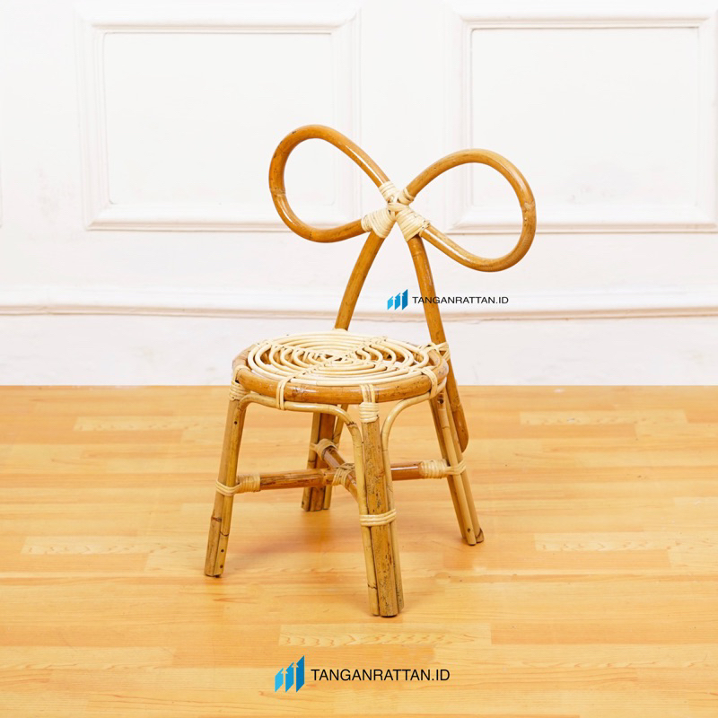 Jual Kursi Anak Pita Rotan Minimalis Dengan Bantal Finishing Melamin ...
