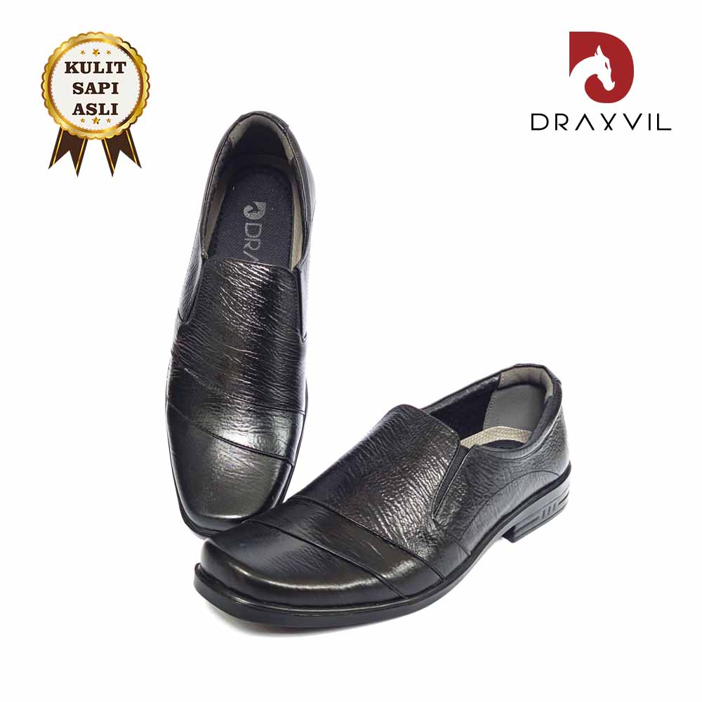 Jual Draxvil Kulit Sapi Asli - Sepatu Fantopel Kulit Sapi 100% Sepatu ...