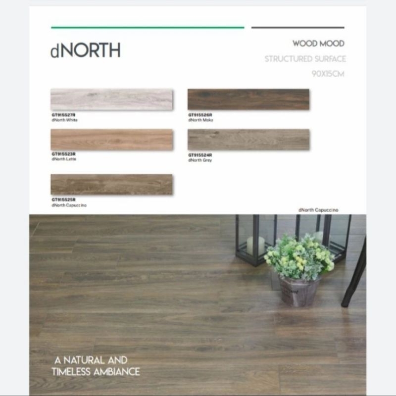 Jual Roman Granit 90x15 dNorth Series (Wood Mood) / Roman Granit Lantai ...