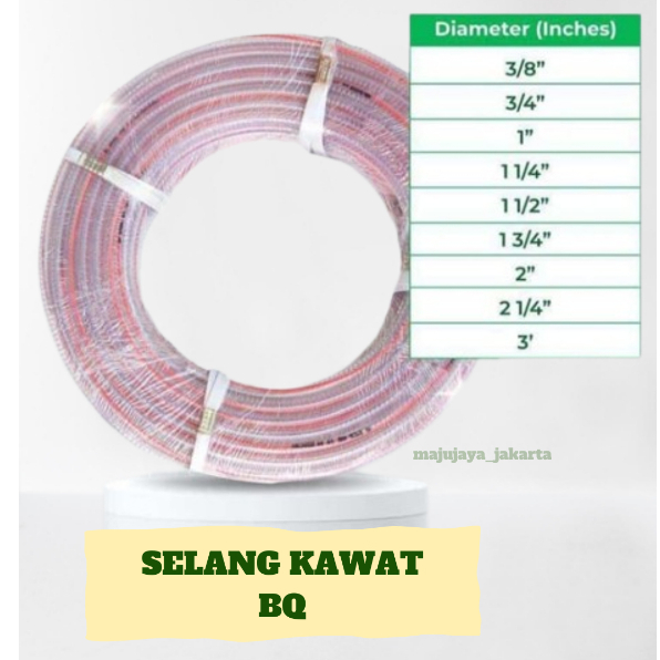 Jual SELANG KAWAT / SPRING HOSE 1'' (25MM) | Shopee Indonesia
