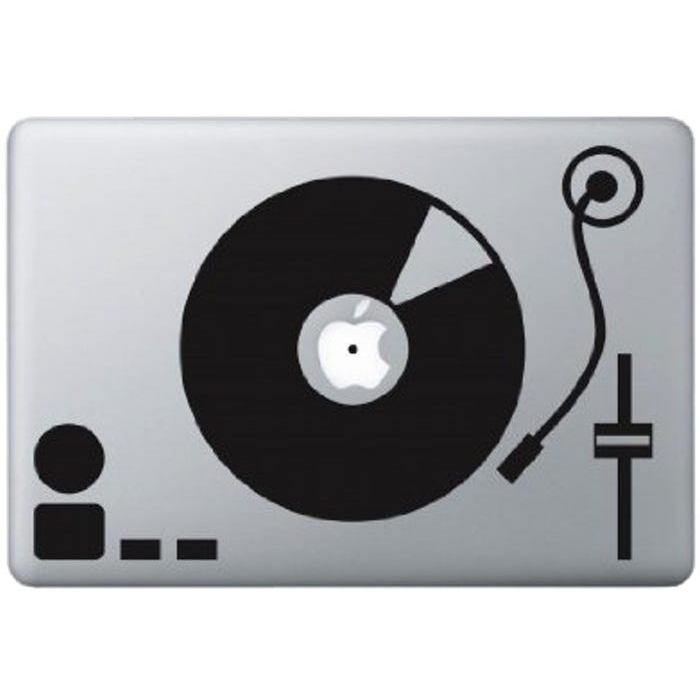 Jual Stiker Vinyl Player - Record Turntable - Laptop Decal Macbook ...