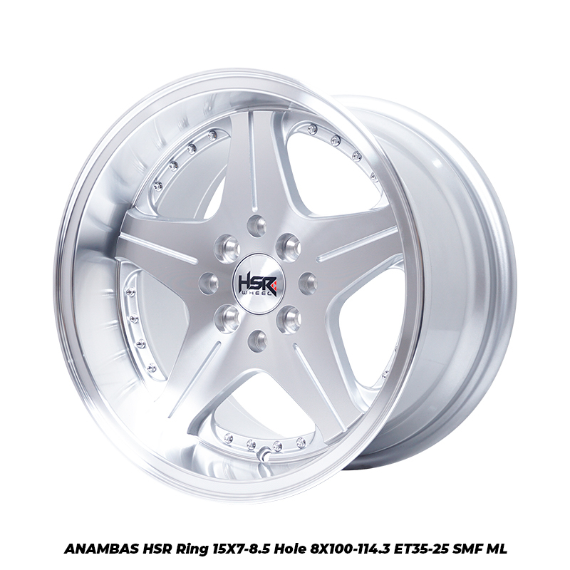 Jual Velg Mobil Ring 15 Pelang Racing Baru HSR ANAMBAS R15 Celong Belang Lebar 7/8.5 | Shopee ...