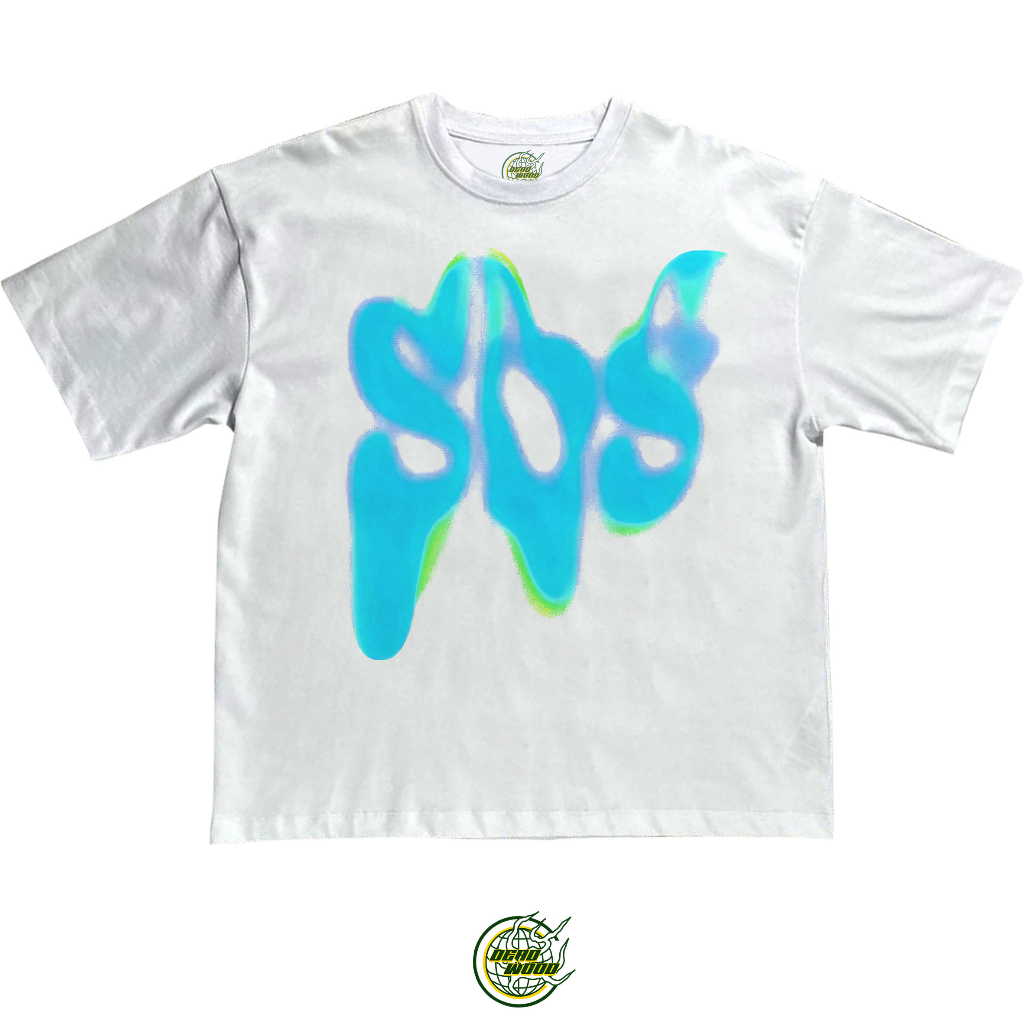 Jual OVERSIZED VINTAGE T-SHIRT SOS LOGO BY SZA GRAPHIC STREET WEAR RAP ...