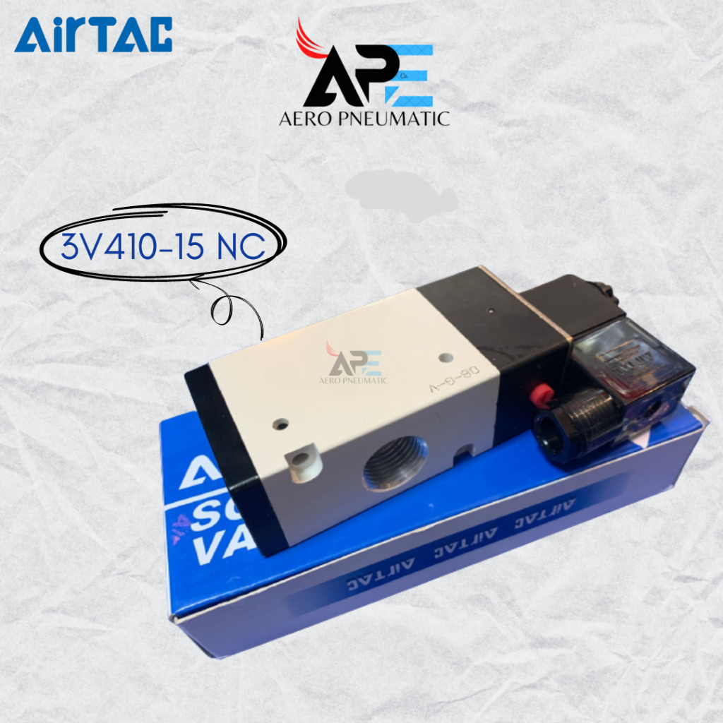 Jual SOLENOID VALVE AIRTAC 3V410-15 NC | Shopee Indonesia