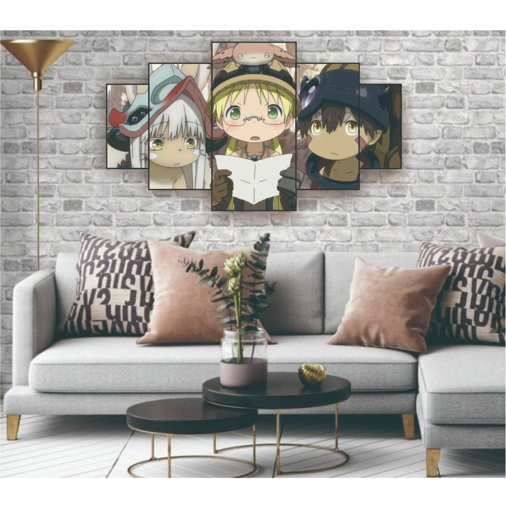 Jual Poster susun kayu (Hiasan dinding) Anime MADE IN ABYSS | Shopee ...