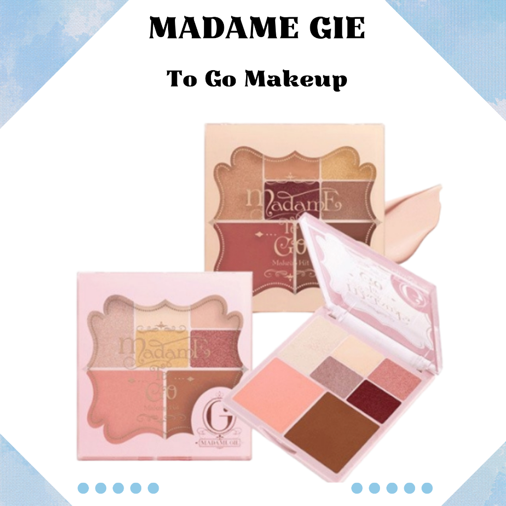 Jual Madame Gie Madame To Go Make Up Face Palette | Shopee Indonesia