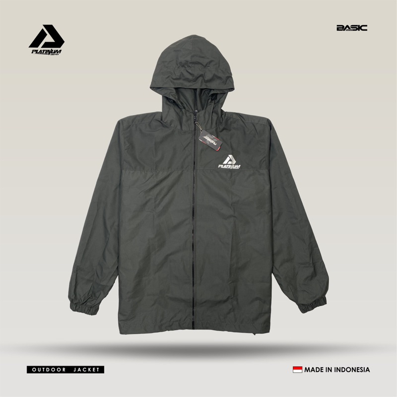 Jual JAKET PARASUT / JAKET OUTDOOR (BASIC SERIES) | Shopee Indonesia