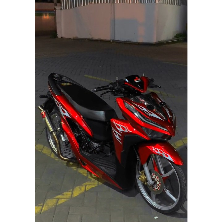 Jual STRIPING STICKER API VARIO NEW CLICK 125&150 2018-2021 TRANSPARAN ...