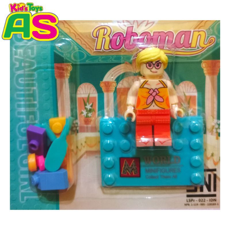 Jual ROBOT FEMALE MINI FIGURE / MAINAN ROBOT CEWEK / ROBOT GIRL ...