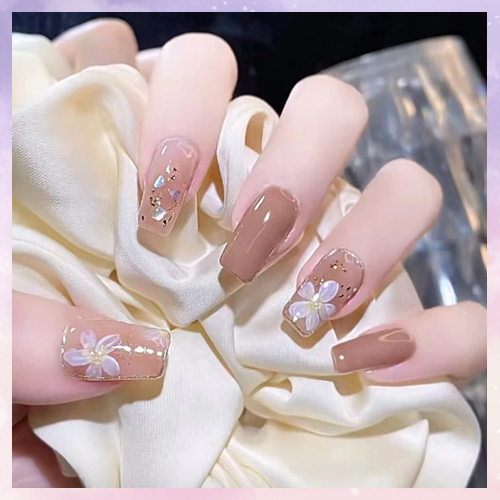 Jual (PART 1) 3D Kuku Palsu Cantik 24 Pcs + FREE LEM Tahan Air Fake ...