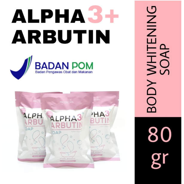 Jual Precious Skin Alpha Arbutin 3 Plus Collagen Whitening Soap, Bar Soap | Shopee Indonesia
