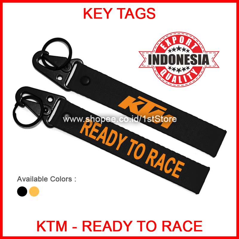 Jual GANTUNGAN KUNCI KTM READY TO RACE PREMIUM KEYCHAIN HIGH QUALITY ...