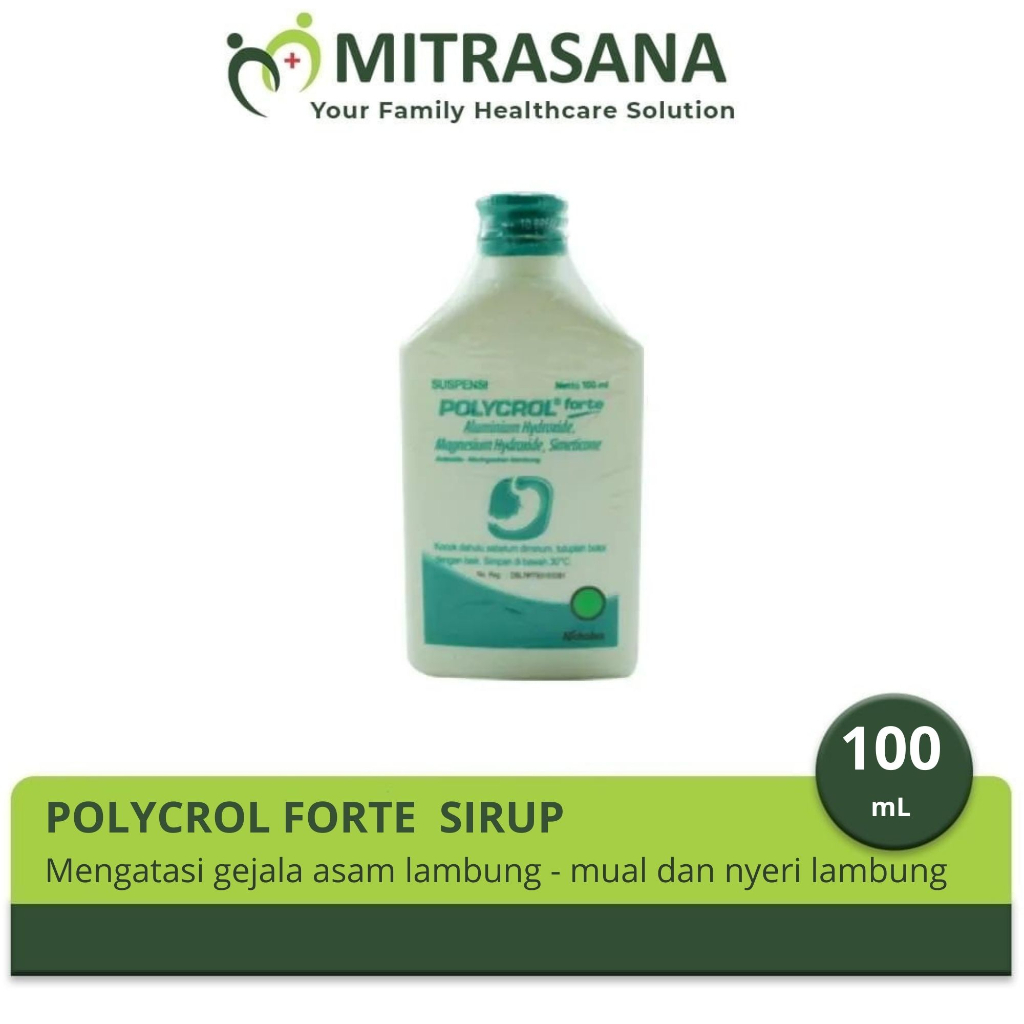 Jual Polycrol Forte Sirup 100 mL - Mengatasi Gejala Asam Lambung ...