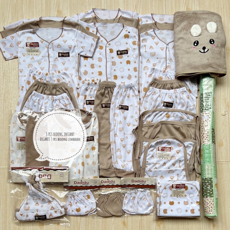 Jual 50 PCS Baju Bayi baru lahir Paket hemat DADIDU COKLAT SUSU NEW ...