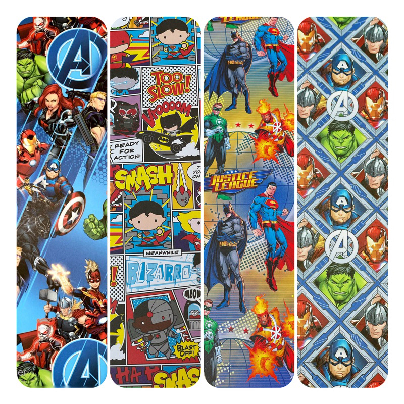 Jual KERTAS KADO SANSAN WAWA LAKI LAKI SANWA DOFF MOTIF SUPER HERO ...
