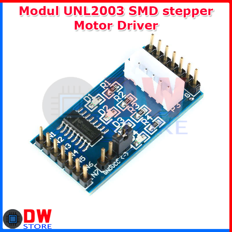 Jual Modul Driver Stepper Motor ULN2003 ULN2003A SMD | Shopee Indonesia