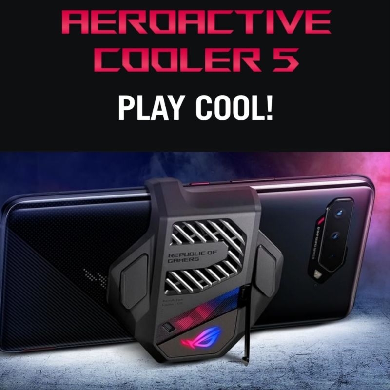Jual Asus ROG Phone 5 AeroActive Cooler 6 Fan ORIGINAL Kipas Aero ...