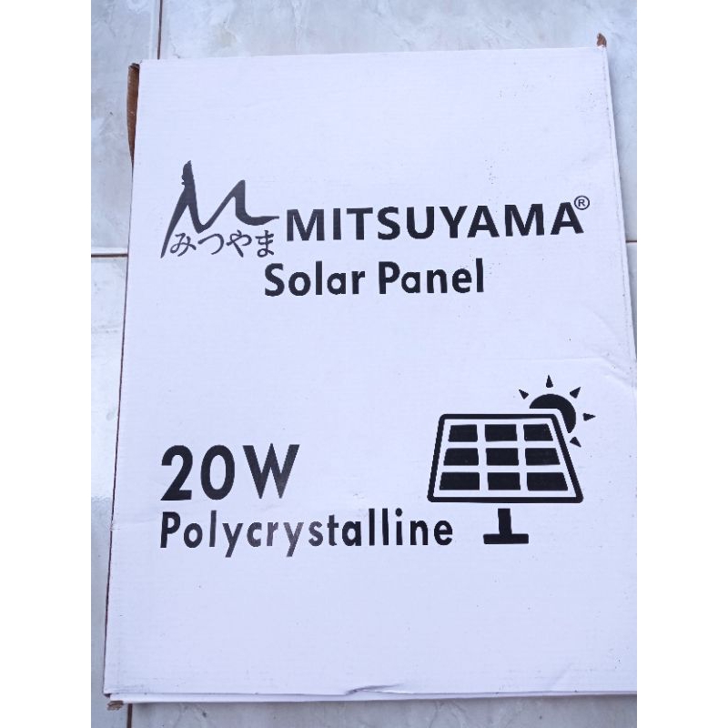 Jual Panel Suray 20 Wp Mitsuyama | Shopee Indonesia