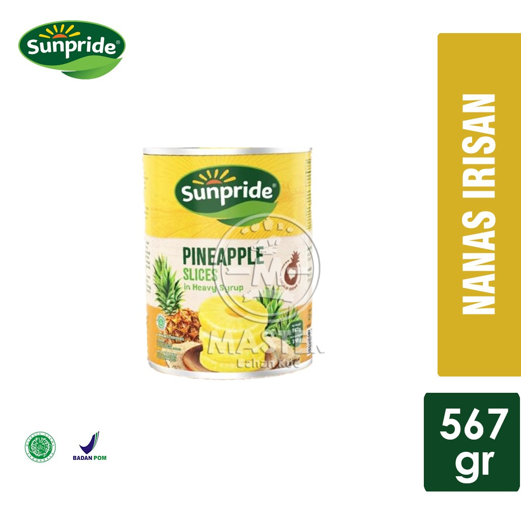 Jual Sunpride Pineapple Slice in Heavy Syrup / Irisan Nanas [Kaleng 567 ...