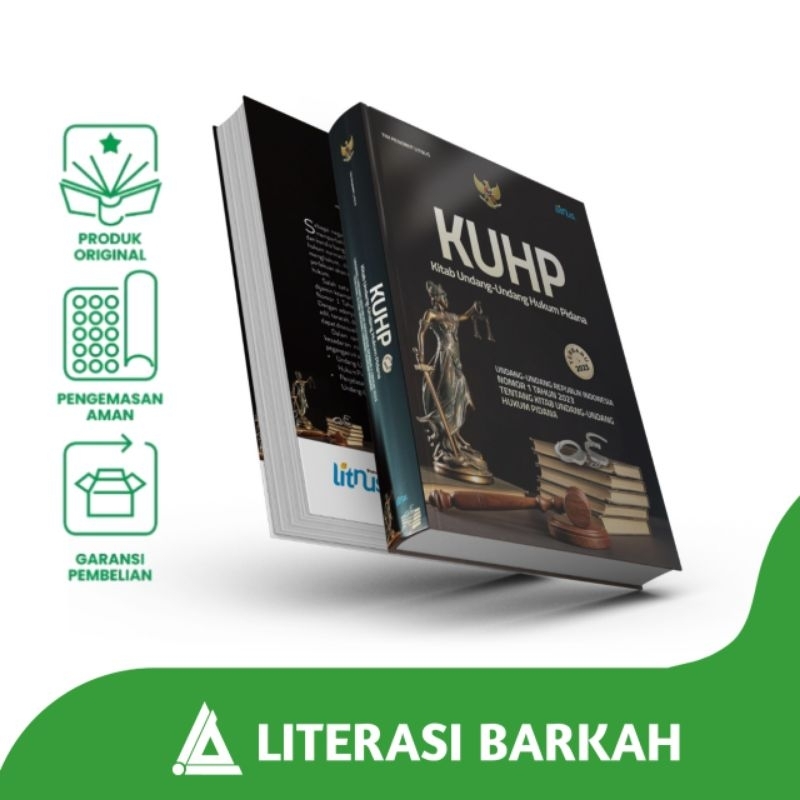 Jual KUHP (Kitab Undang-Undang Hukum Pidana) Terbaru 2023 | Undang-Undang Republik Indonesia ...