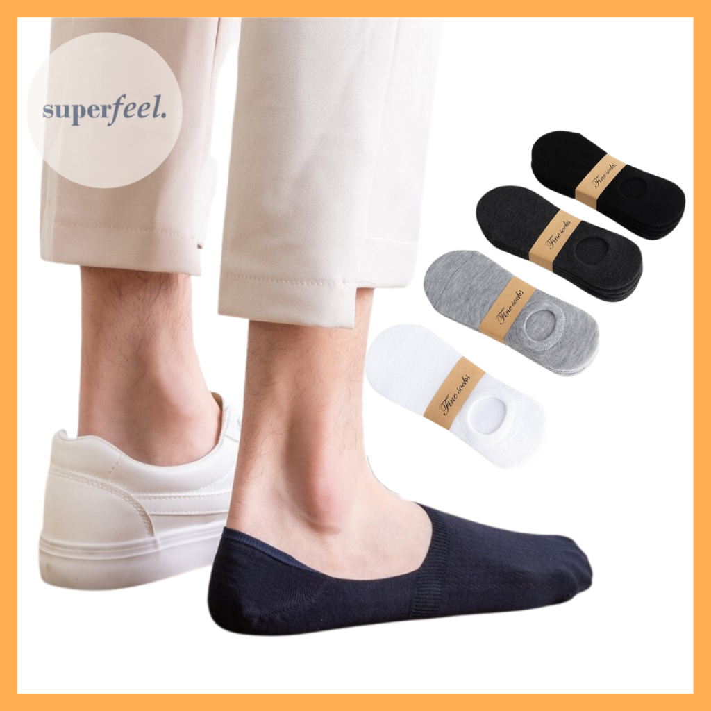 Jual SFL 100% INVISIBLE KAOS KAKI HIDDEN SOCKS WANITA PRIA UNISEX SOCK ...